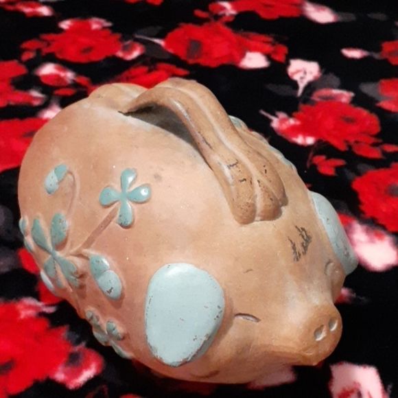 Hand Crafted | Wall Decor | Vintage Numbered Handmade Piggy Bank | Poshmark